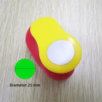 China Customized Colorful 8-75mm Round Hole Punch DIY Mini Craft Paper Flower Punch for Kids for sale
