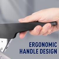 China Metal Stapler For Office 24/6 And 26/6 Staple Size Heavy Duty Long Arm Design for sale