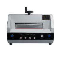 China Thick Cutting 330mm Precision Heavy Duty Paper Cutting Machine with 750W Electric Power for sale
