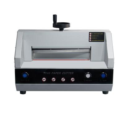 China Thick Cutting 330mm Precision Heavy Duty Paper Cutting Machine with 750W Electric Power for sale