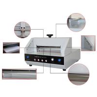 China Thick Cutting 330mm Precision Heavy Duty Paper Cutting Machine with 750W Electric Power for sale