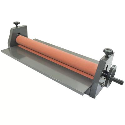 China Rubber Rollers 29.5 Inch Manual Roll Laminating Machine Max. Laminating Thickness 8mm for sale