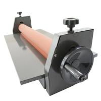 China Rubber Rollers 29.5 Inch Manual Roll Laminating Machine Max. Laminating Thickness 8mm for sale