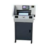 China Excellent 3 Motors A4 Guillotine Desktop Electric Paper Cutter for Precision Cutting for sale