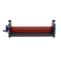 China 700mm Desktop Cold Roll Laminator with Rubber Rollers Max Laminating Width 700mm 17kg for sale
