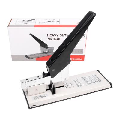China High Capacity 240 Sheets Heavy Duty Stapler Machine for Office Binding Needs for sale