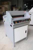 China Auto Paper Pressing 450V Electric Paper Cutter A3 Trimmer with 40mm Cutting Thickness for sale