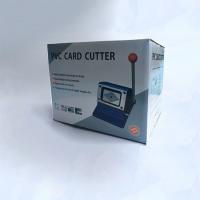 China 86X54mm ID Business Card Name Cutter Die Cutting Machine PVC Plastic pvc card die cutter for sale