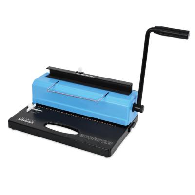China Versatile 34 Holes A4 Calendar Punching Machine for Coil Iron Ring Wire Binding in Bulk for sale