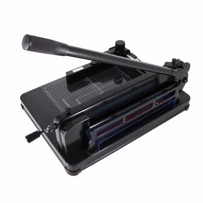 China 12 Inch Black Heavy Duty Paper Cutter Ideal for Paper Cutting in School and Office for sale