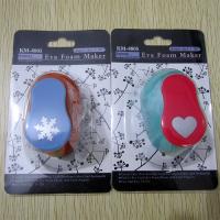 China Metal and ABS 6x3.8x5cm Medium Paper Punch for DIY Decorative Mini Eva Foam Embossing for sale