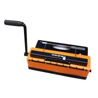 China Professional 34 Hole A4 Calendar Punching Machine For Coil Iron Ring Binding for sale