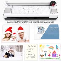 China Cold Hot Laminator Heat Foiling Roll Thermal Manual Laminating Machine for A4 A3 Size for sale