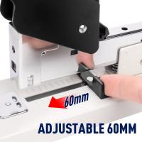 China Office Heavy Duty Stapler Machine 240 Sheets Capacity for High Volume Binding Demands for sale