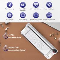 China Small Hot Cold Manual A3 A4 Laminator Machine for Spot Goods Photo Thermal Lamination for sale