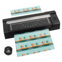 China Cold Hot 13 Inch Desktop Laminating Machine 4 in 1 Thermal Laminator With Paper Trimmer Punch Corner Rounder for sale