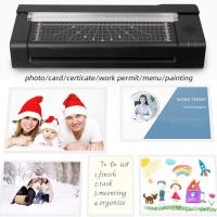 China Cold Hot 13 Inch Desktop Laminating Machine 4 in 1 Thermal Laminator With Paper Trimmer Punch Corner Rounder for sale