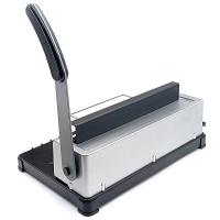 China Manual Comb Binding Machine for Heavy Duty Spiral Coil Binding 34 Hole Iron Ring Usage for sale