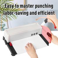 China A4 Book Roller 10 Hole Strip Binding Machine With 28.5mm Pitch And 3*8mm Hole for sale