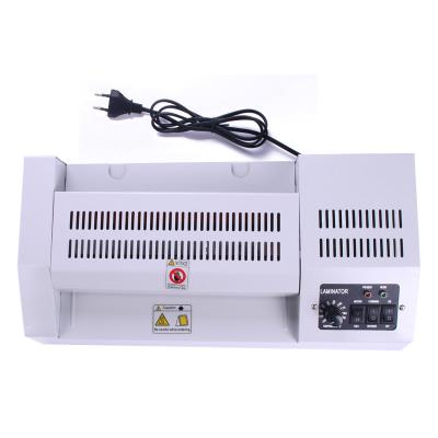 China Large Rubber A4 Desktop Laminating Machine for Paper Protection and Durable Metal Design for sale