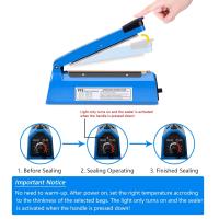 China Manual Heat Sealing Machine for Retail Packaging Beverage Food Fruits Vegetable Package for sale