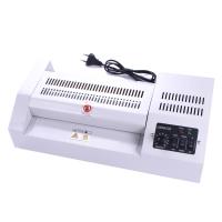 China Large Rubber A4 Desktop Laminating Machine for Paper Protection and Durable Metal Design for sale
