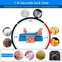 China Manual Heat Sealing Machine for Retail Packaging Beverage Food Fruits Vegetable Package for sale
