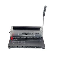 China Coil 34 Hole Iron Ring Binding Machine with Punching Capacity 12 Sheets 80 Grams for sale