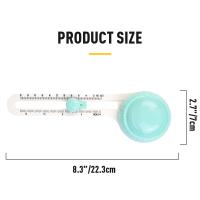 China ABS Mini Round Paper Circle Cutter for Scrapbooking Cards Custom Colors Accepted for sale