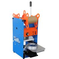 China High Cost Performance Adjustable Cup Sealing Machine for Automatic Milk Tea Cup Sealer for sale