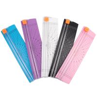 China Cutting Paper Photo Card A4 Paper Trimmer Handwork Multi Color ABS Mini Paper Cutter for sale