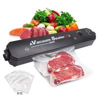 China Convenient Household Food Packaging Vacuum Sealer with 10 Bags and 1.5 KG Capacity for sale
