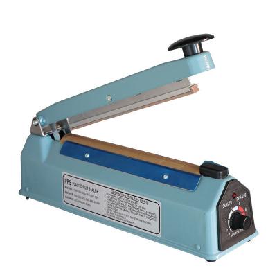 China Easy to Operate 200mm Mini Hand Pressure Manual Impulse Hand Heat Sealer for Snack Food Storage for sale