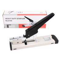 China 100 Sheets High Capacity Manual Stapler Machine for Office Heavy Duty Customized Logo for sale