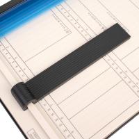 China Sturdy Base A4 Manual Desktop Paper Cutter for Office Trimming Cutting size 330x240mm for sale