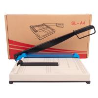 China Sturdy Base A4 Manual Desktop Paper Cutter for Office Trimming Cutting size 330x240mm for sale
