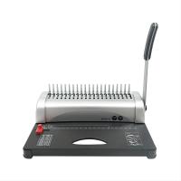 China 21 Holes Comb Book Binding Machine with Guaranteed Rubber Ring and Professional Design for sale