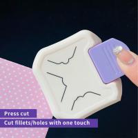 China Crafting Photo Business Card Scrapbooking Type Standard Punch Decorative Corner Punch for sale