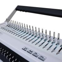 China Spiral Binding Machine For Home Office Max Binding Thickness 450 Sheets 51mm Rings for sale