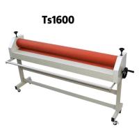 China Rubber Rollers TS1600 Manual Cold Roll Laminator for 1600mm Desktop Lamination Machine for sale