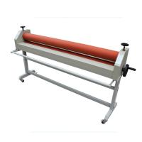 China Rubber Rollers TS1600 Manual Cold Roll Laminator for 1600mm Desktop Lamination Machine for sale