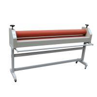 China Rubber Rollers TS1600 Manual Cold Roll Laminator for 1600mm Desktop Lamination Machine for sale