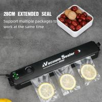 China Super Suction Automatic Suction Vacuum Food Sealers for Home Hotel Restaurant in Black for sale
