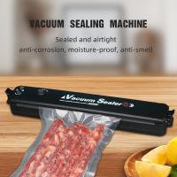 China Super Suction Automatic Suction Vacuum Food Sealers for Home Hotel Restaurant in Black for sale