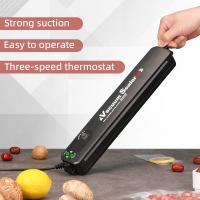 China Super Suction Automatic Suction Vacuum Food Sealers for Home Hotel Restaurant in Black for sale