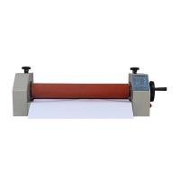 China Max 8mm Laminating Thickness Electric Laminating Machine with Foot Pedal Control for sale
