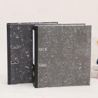 China A4 Size 2 Hole Ring Binder Lever Arch File PVC Pressboard Cardboard Paper 2 3 Inch Marble for sale