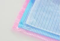 China Custom A4 B4 Size Clear Waterproof PP Document Bag Mesh Zipper Pouch for Zhejiang OEM for sale