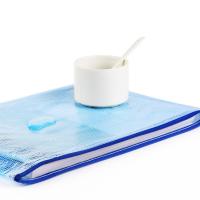 China Custom A4 B4 Size Clear Waterproof PP Document Bag Mesh Zipper Pouch for Zhejiang OEM for sale
