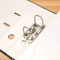 China Customized Logo A4/FC Office File Folder Lever Arch File Holder PVC Cover Cardboard for sale